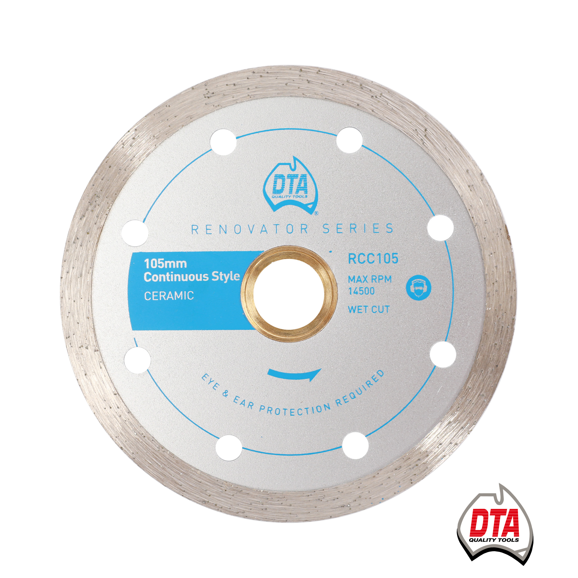 DTA New Zealand | RENOVATOR DIAMOND BLADE CONTINUOUS 105MM